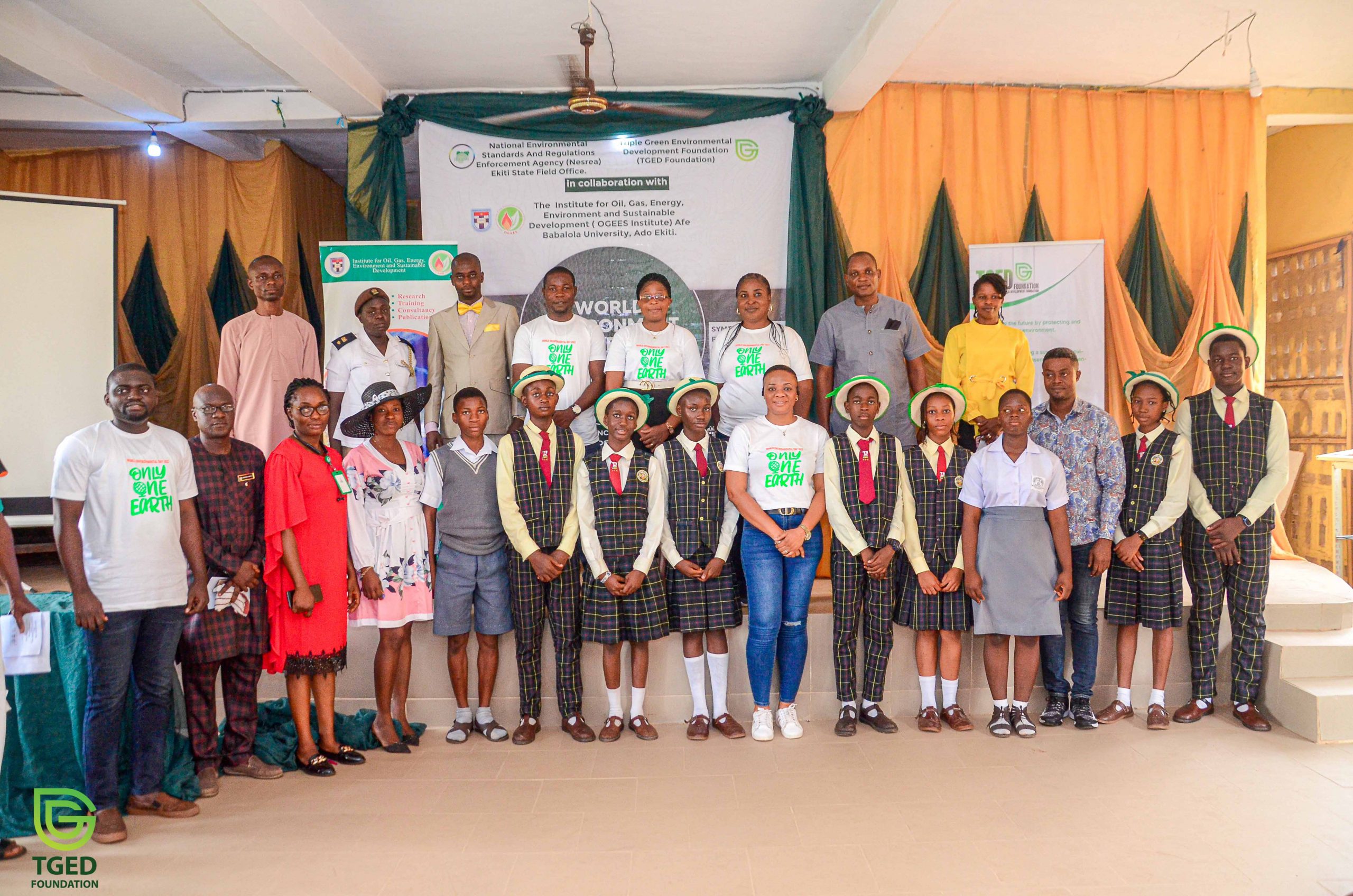 TRIPLE GREEN ENVIRONMENTAL DEVELOPMENT FOUNDATION (TGED FOUNDATION) REPORT ON WORLD ...